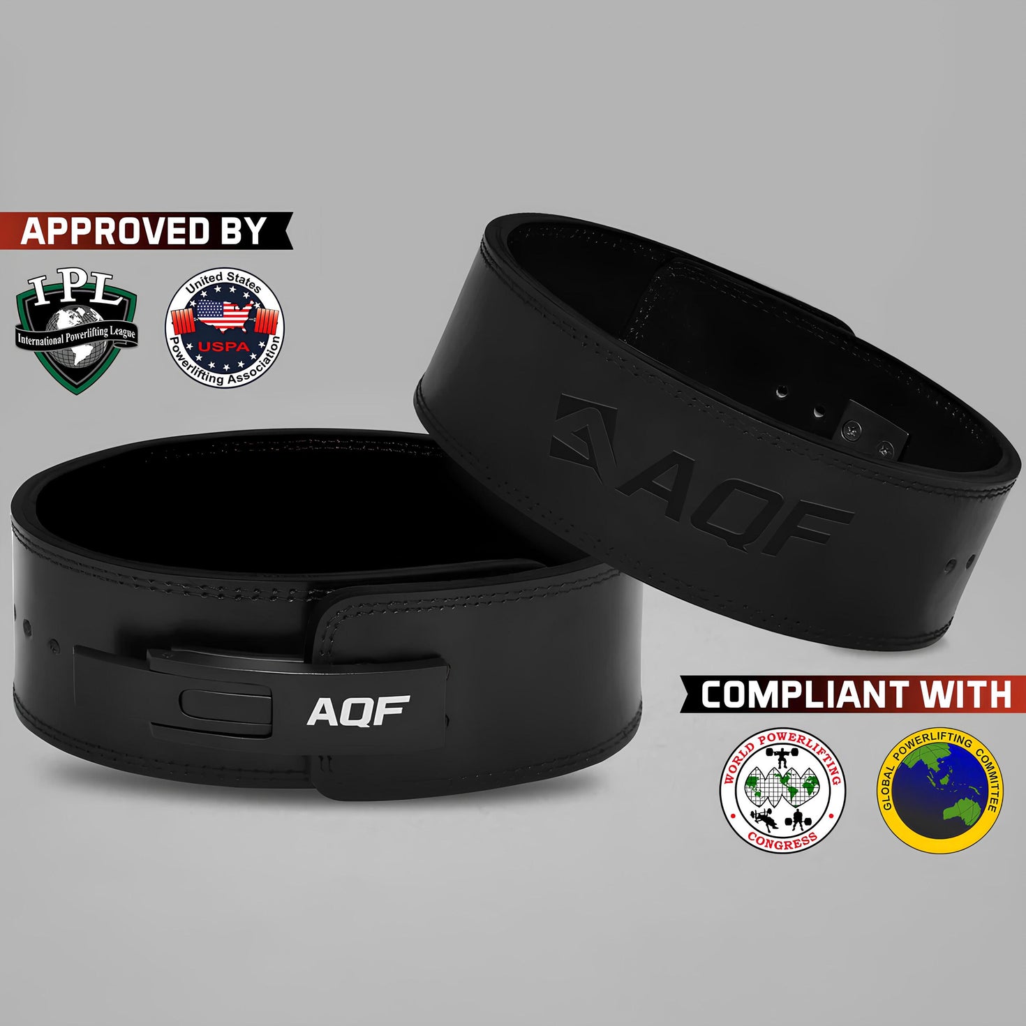 Lever Weightlifting Belts 10MM UK | Powerlifting Belts | AQF Sports