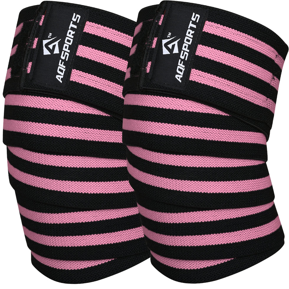 Compression Knee Wraps Bandages UK – AQF Sports