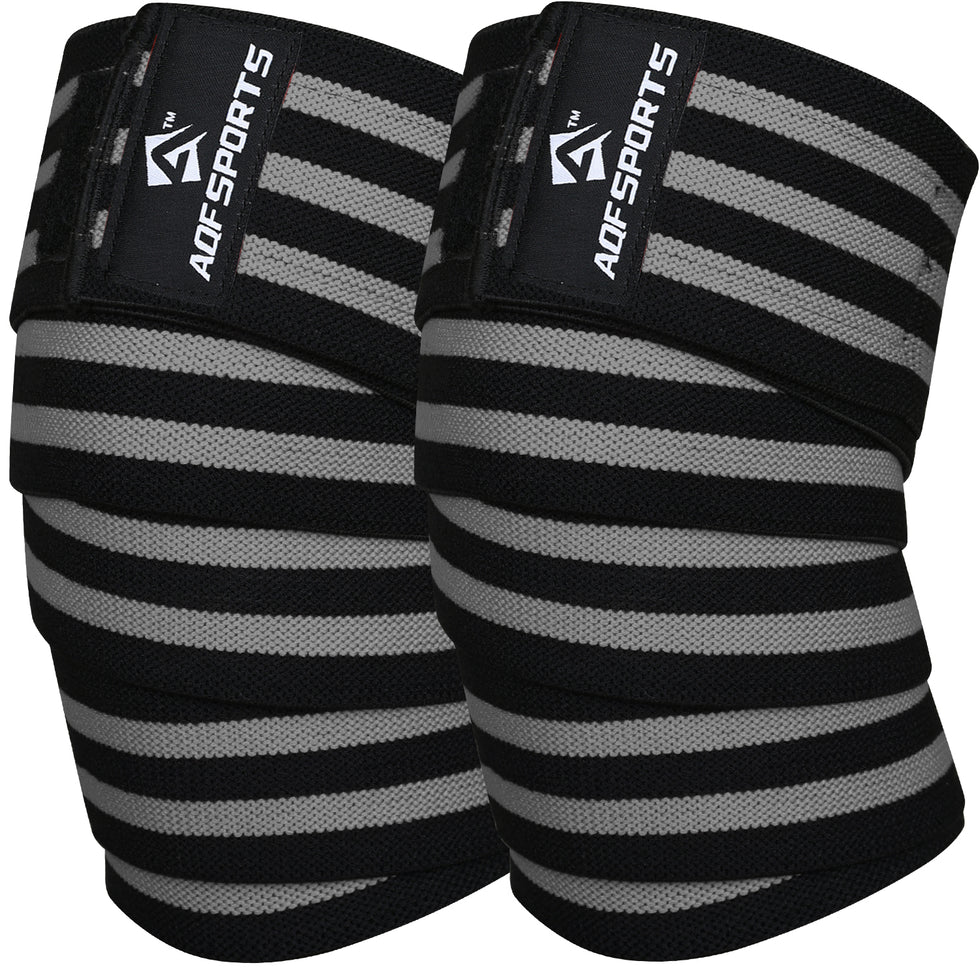 Compression Knee Wraps Bandages UK – AQF Sports