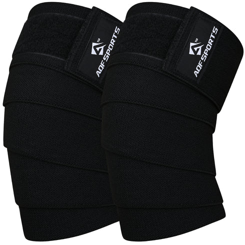 Compression Knee Wraps Bandages UK – AQF Sports