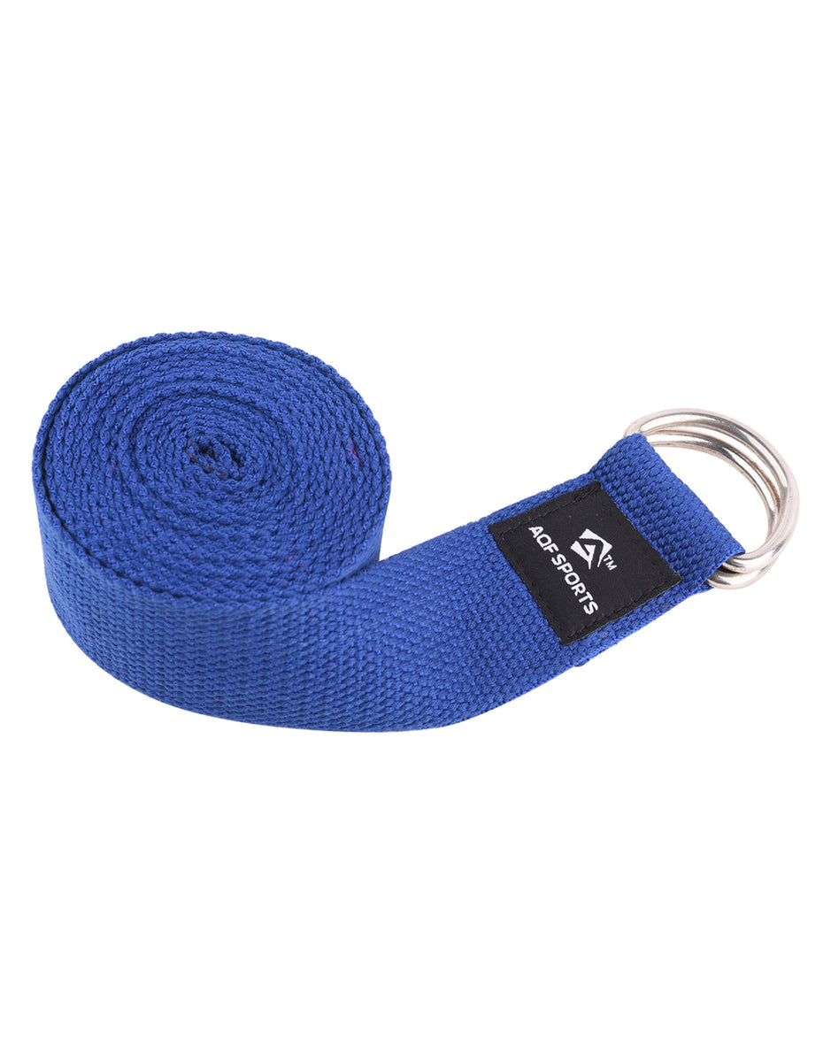 AQF Yoga Strap Belt with Premium Cotton Strap – AQF Sports