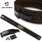 AQF Lever Buckle Leather Powerlifting Belt 10mm - Shop Now – AQF Sports