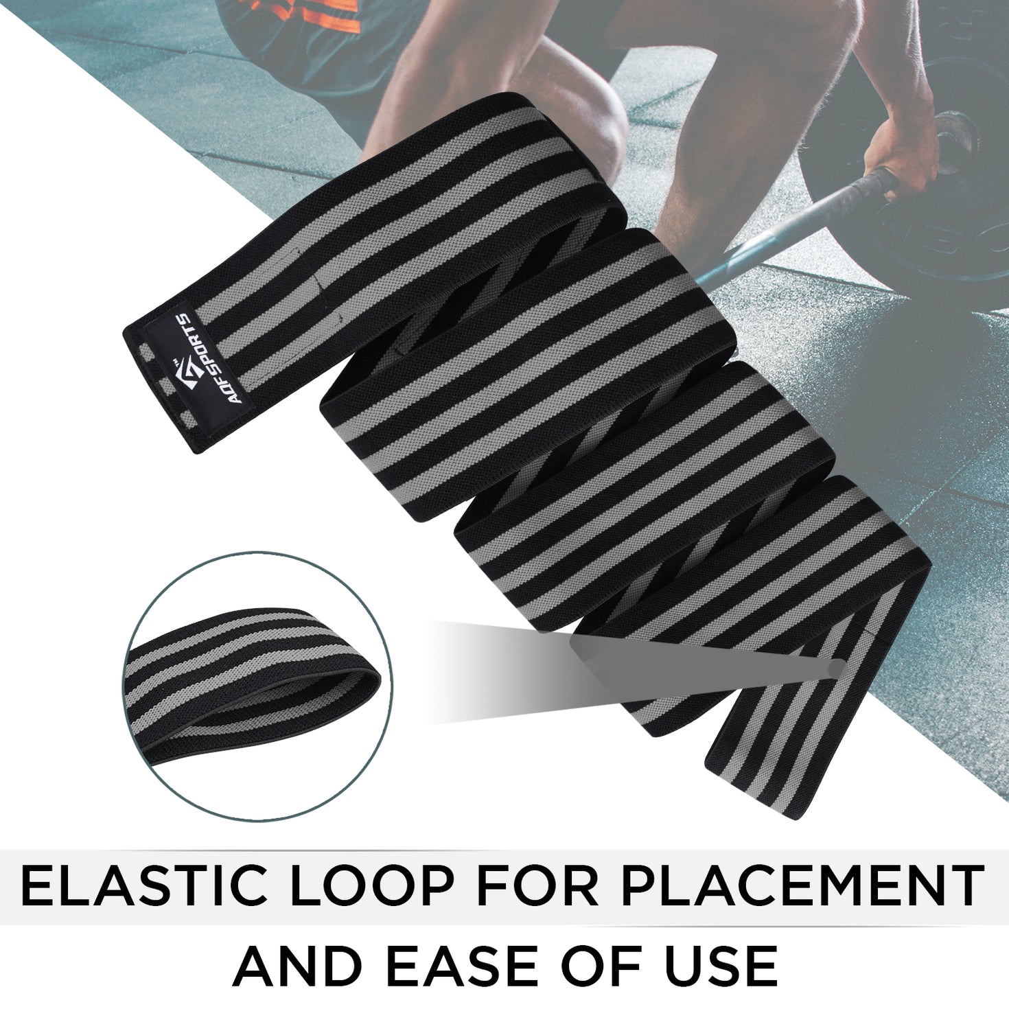 Compression Knee Wraps Bandages UK – AQF Sports