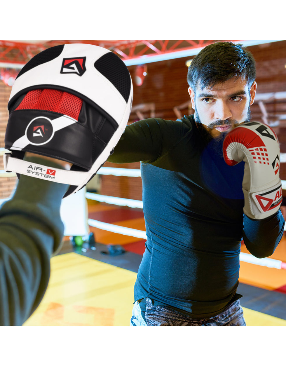 AQF Boxing Focus Pads F02 - Lightweight and Durable – AQF Sports