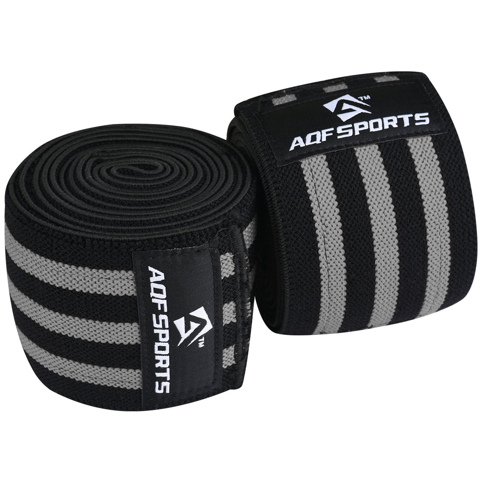 Compression Knee Wraps Bandages UK – AQF Sports