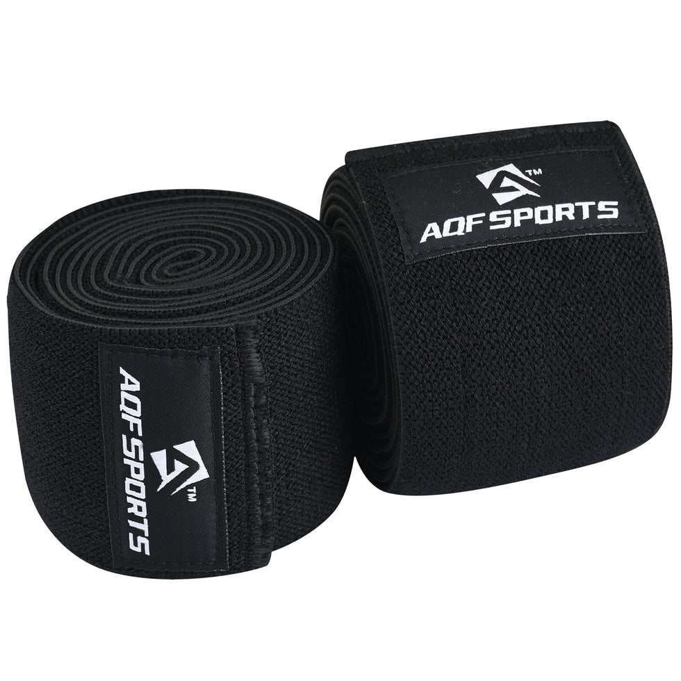 Compression Knee Wraps Bandages UK – AQF Sports