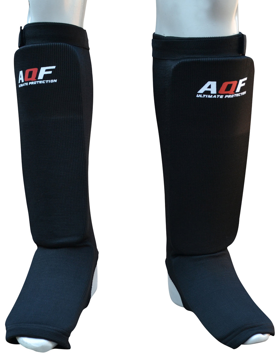 Buy Online Shin Instep Guards Elasticated - AQF Sports